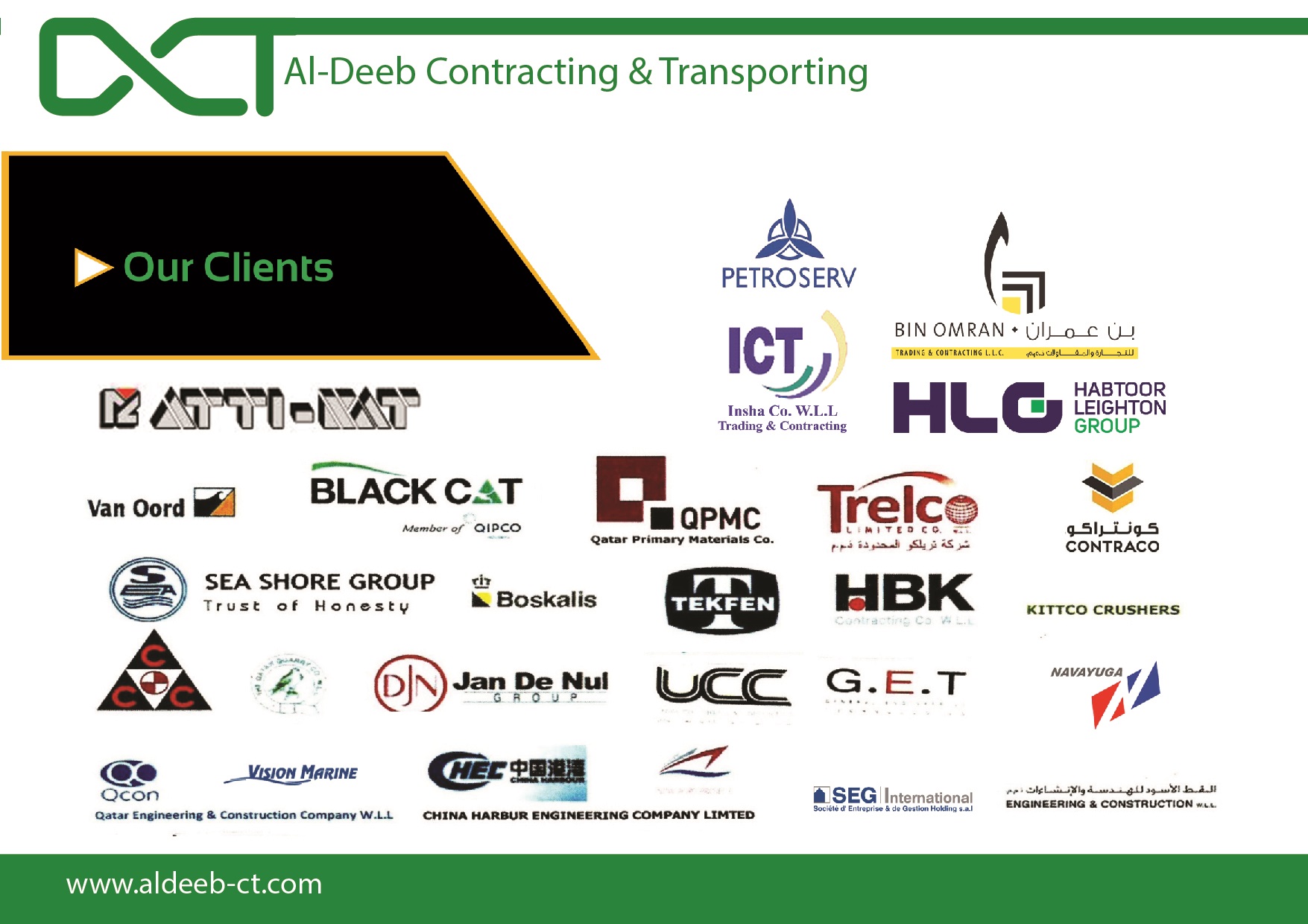 Al-Deeb Contracting&Transporting